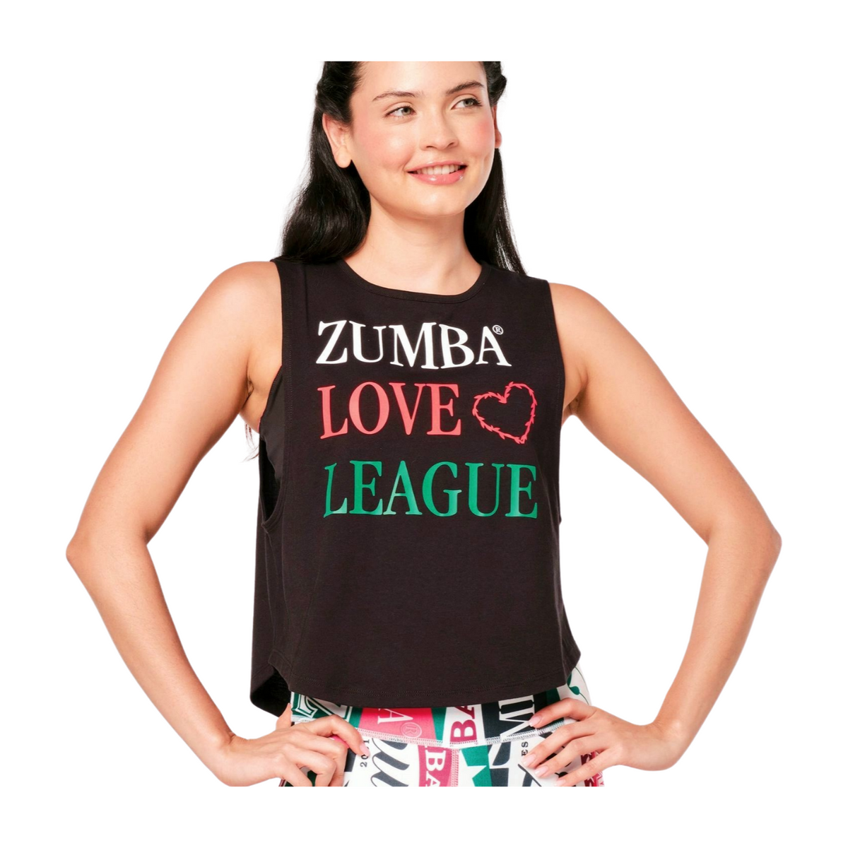 Zumba Prep Crop Round Hem Muscle Tank (Special Order) – ZumbaShop Australia