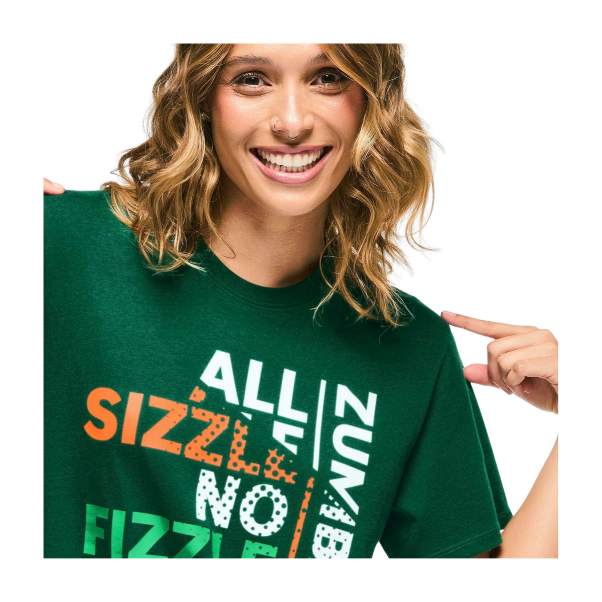 All Sizzle No Fizzle Tee (Pre-Order) – ZumbaShop Australia